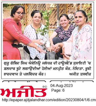 Social Activities – Housefed Complex Jalandhar